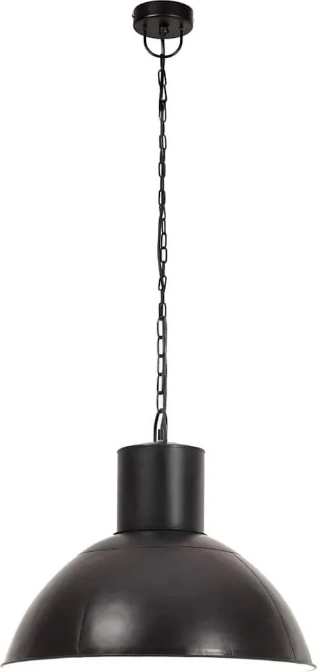 Závěsné svítidlo 25 W černé kulaté 48 cm E27 320565