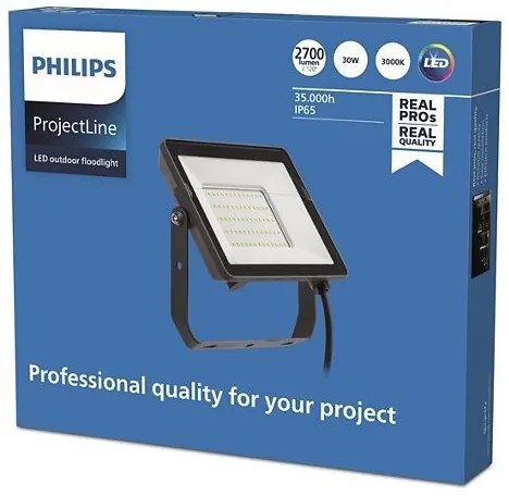 Philips - LED Venkovní reflektor PROJECTLINE LED/30W/230V IP65 3000K