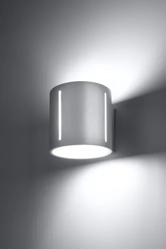 Nástěnné svítidlo SOLLUX Inez G9 1x40W bez zdroje SL.0352 bílá