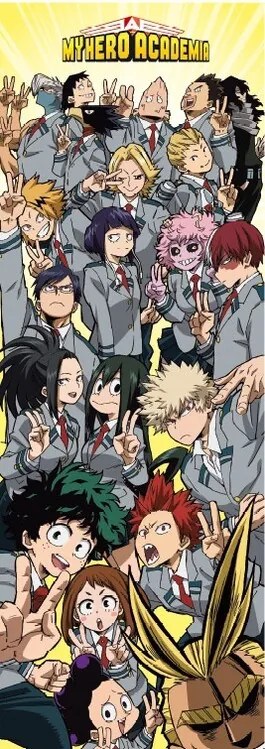 Plakát, Obraz - My Hero Academia - Classroom, (53 x 158 cm)