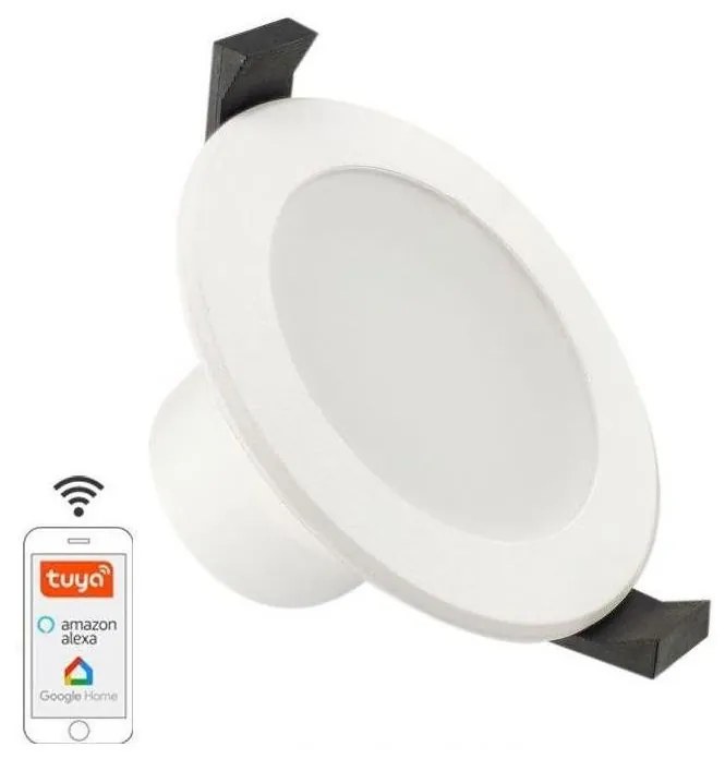 NEDES | LED Stmívatelné koupelnové svítidlo LED/7W/230V 3000K-6500K Wi-Fi Tuya IP44 | ND3333