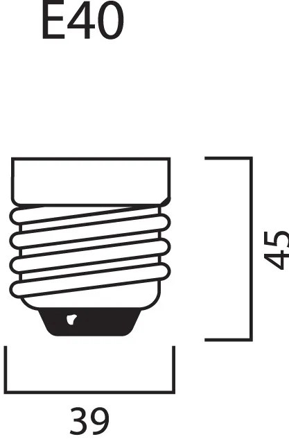 Diolamp SMD LED žárovka High Performance MA120 66W/230V/E40/4000K/7300Lm/360°