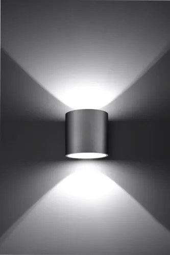 Nástěnné svítidlo SOLLUX Orbis 1 G9 1x40W bez zdroje SL.0049 šedá