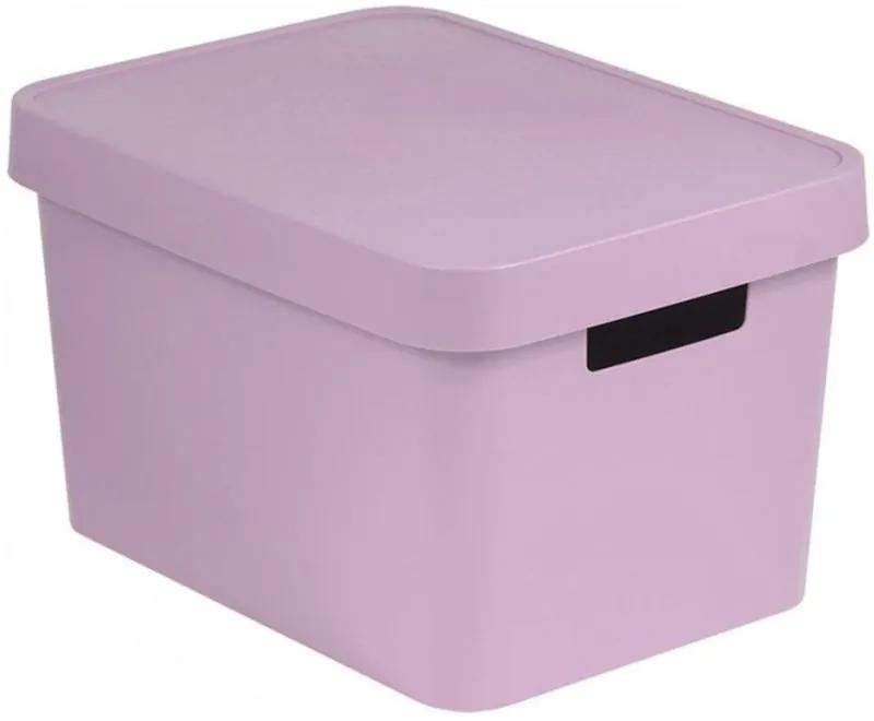 CURVER INFINITY 17L úložný box 36 x 22 x 27 cm růžový 04743-X51