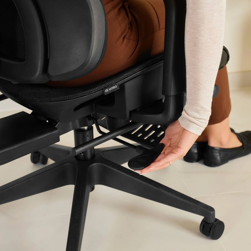 Ergonomické křeslo Romalo – Černé