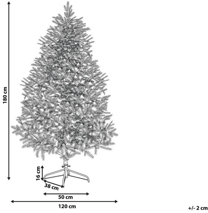 Vánoční stromek 180 cm Maska (bílá). 1081285