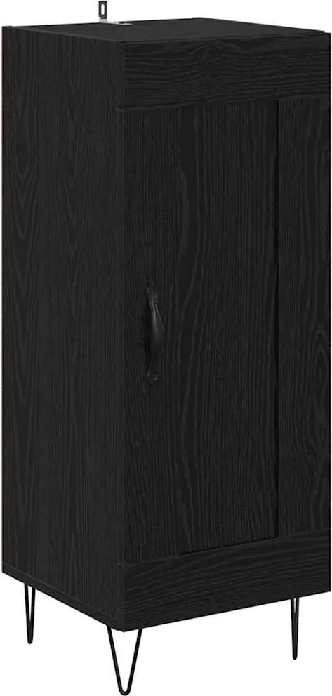 Vysoký bufet Černý dub 34,5 x 34 x 90 cm Kompozitní dřevo 3402733