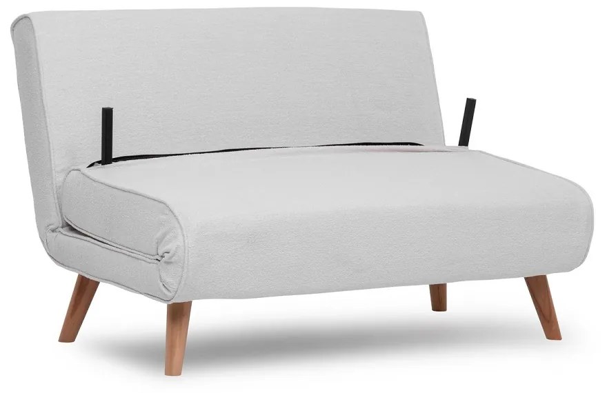 Designová rozkládací pohovka Felicitas II 120 cm krémová