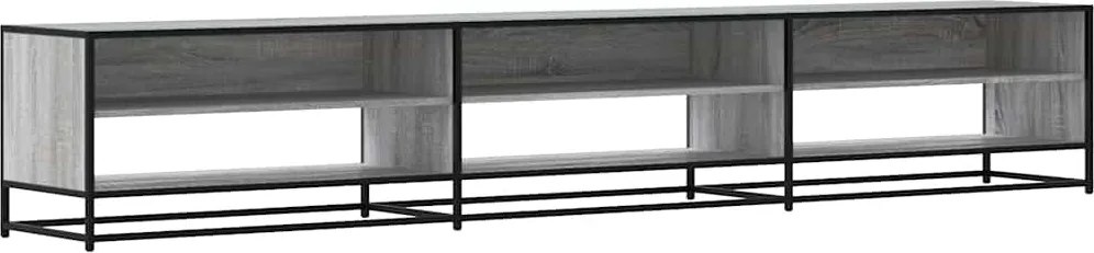TV skříňka šedá sonoma 270 x 40 x 46 cm kompozitní dřevo 3300813