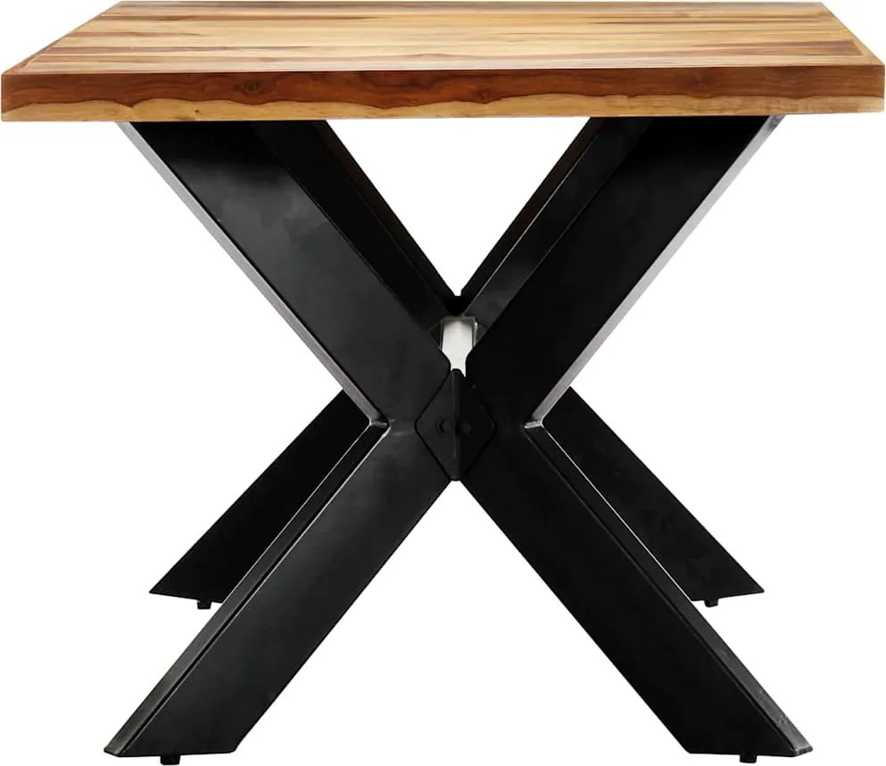 Jídelní stůl 180 x 90 x 75 cm masivní akáciové dřevo 247432