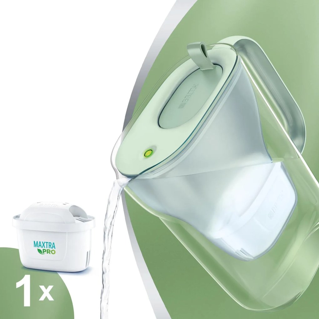 Brita Filtrační konvice Style Eco, 2,4 l, zelená 1055731