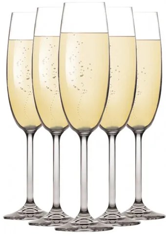 TESCOMA sklenice na šampaňské CHARLIE 220 ml, 6 ks