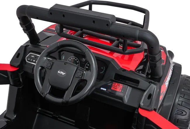 Elektrické terénní autíčko UTV LIFT červené
