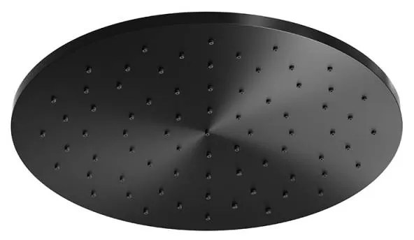STEINBERG - Hlavová sprcha 250x8mm, Easy-clean systém, černá mat (100 1686 S)