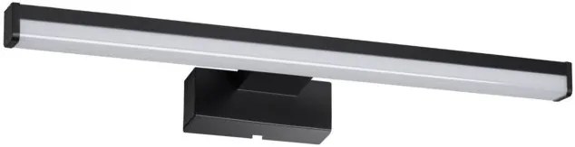 Sapho, ASTEN LED nástěnné svítidlo 8W, 400x42x110mm, černá matná, 26683