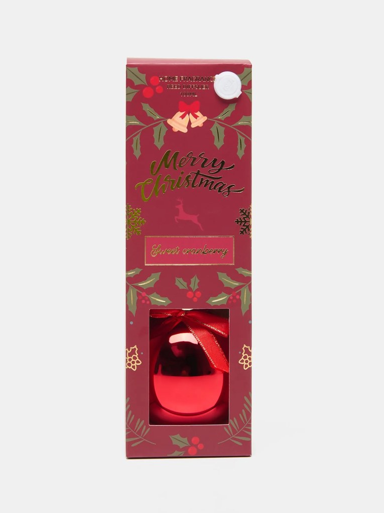 Sinsay - Vánoční aroma difuzér s tyčinkami Sweet cranberry - červená