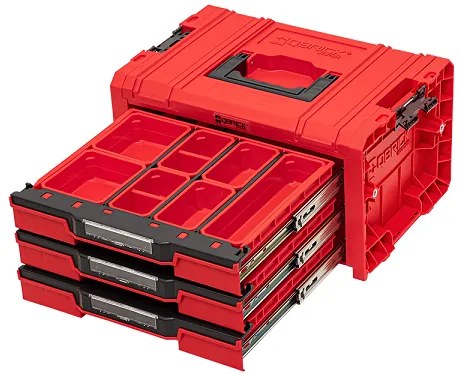 QBRICK SYSTEM PRO Expert RED HD Zásuvkový organizér 3