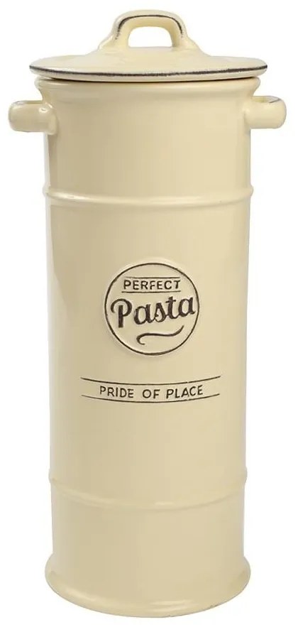 Krémová keramická dóza na těstoviny T&G Woodware Pride Of Place