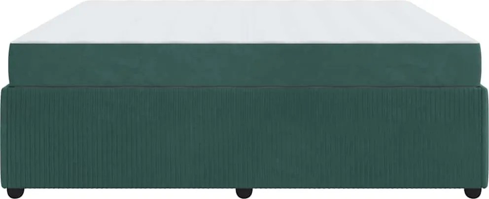 Rám postele Tmavě zelená 180 x 200 cm textil 3398428