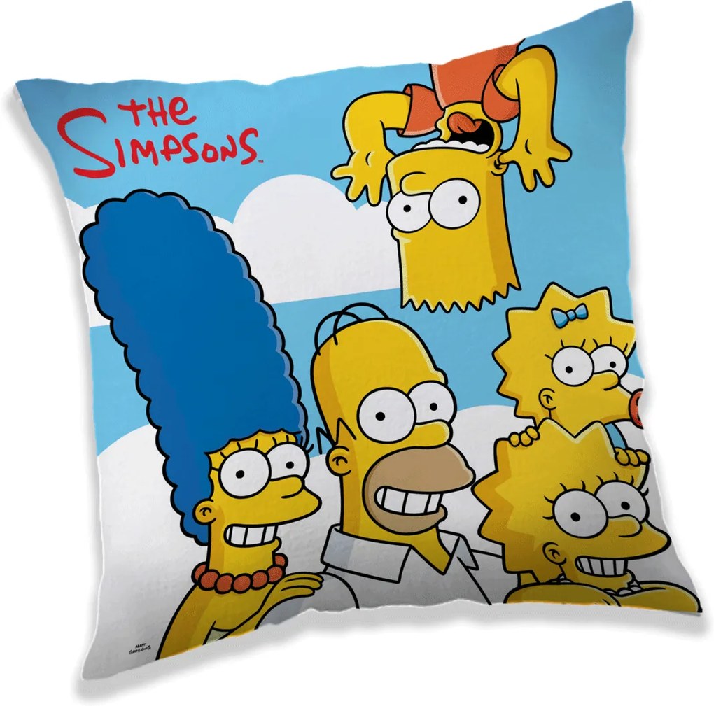 Dekorační polštářek 40x40cm - Simpsons Clouds