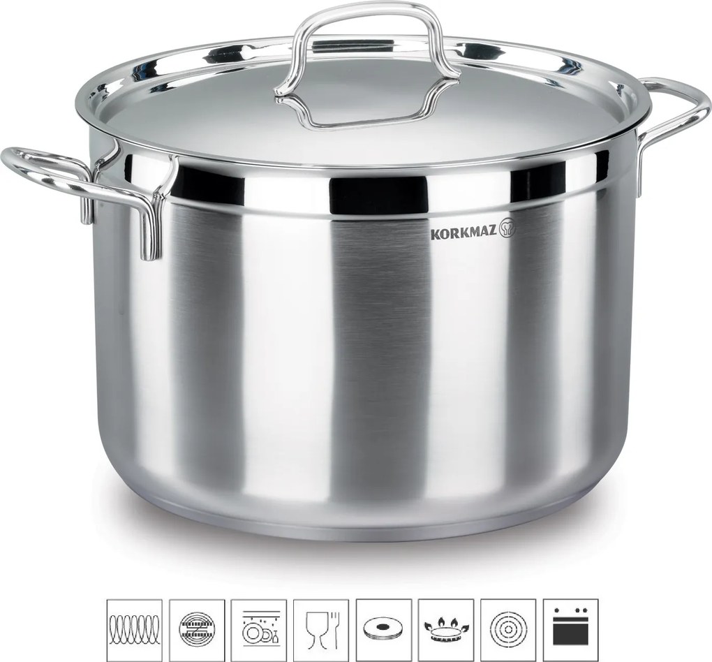 Alfa extra hluboký nerezový hrnec 14l průměr 30 cm