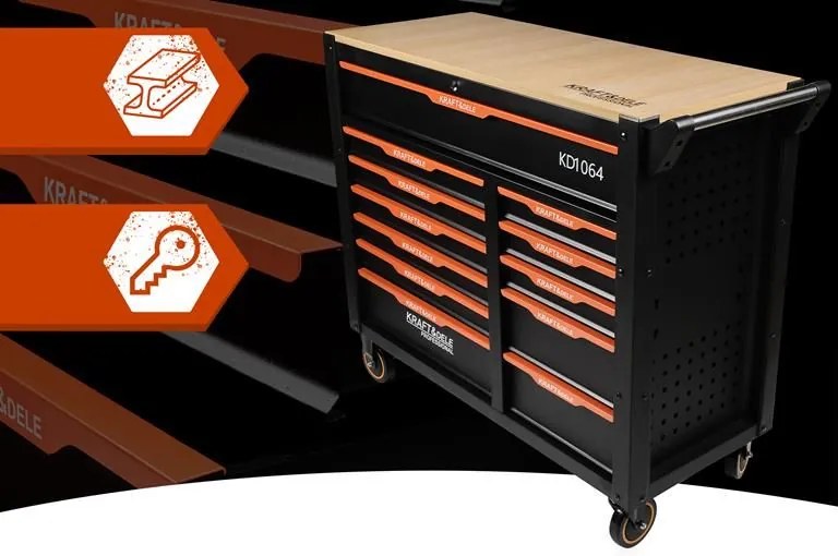 Kraft&Dele Prázdná nářaďová skříň KD1064 KD1064
