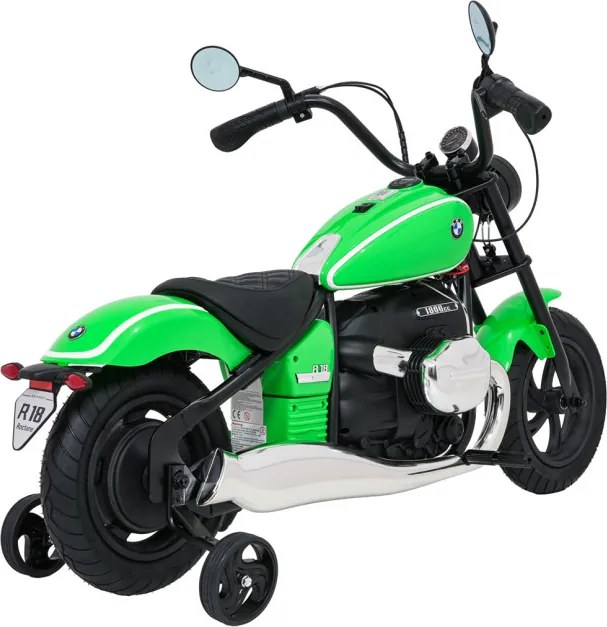 Elektrická motorka BMW R18 zelená