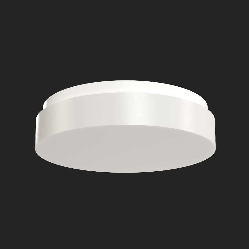 OS IRI71598 IRIDA 3 stropní/nástěnné plastové svítidlo bílá IP65 4000 K 14W LED nouzové kombinované 3 h (původní kód OS 71598) - OSMONT