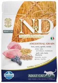 Farmina Pet Foods - N&D N&D LG CAT Adult Lamb & Blueberry 300g