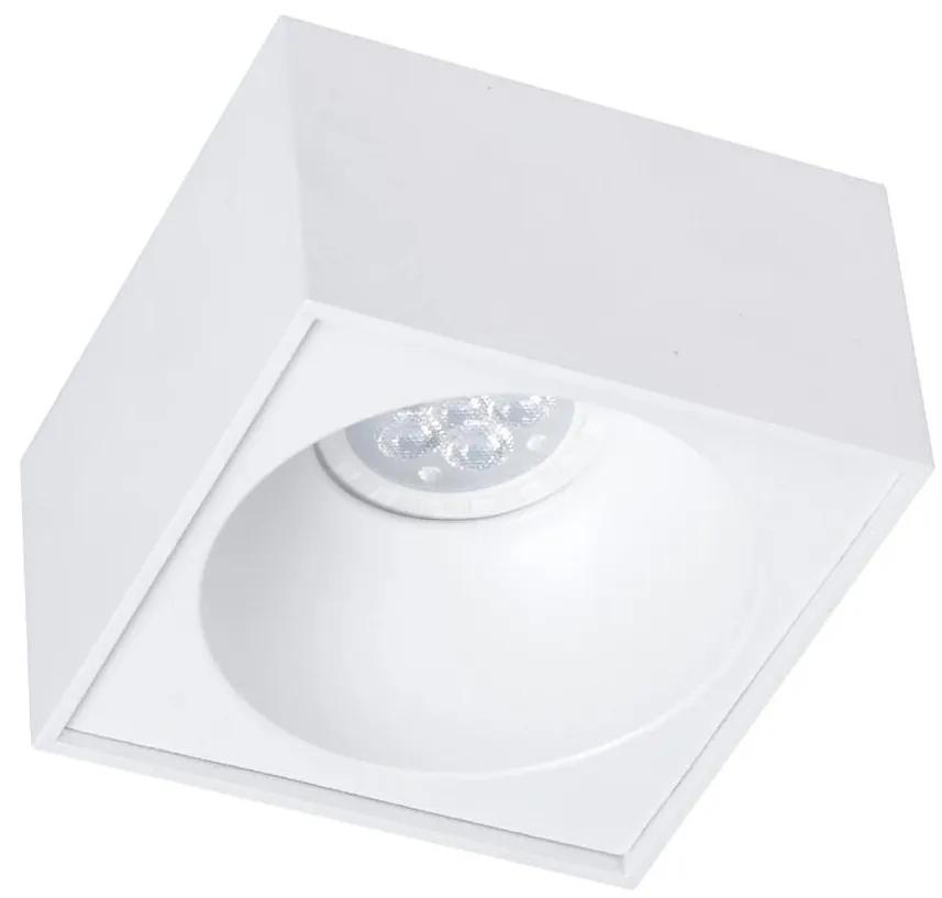 Milagro | Podhledové bodové svítidlo BALI 1xGU5,3/MR16/25W/12V hranatý bílá | MI1827