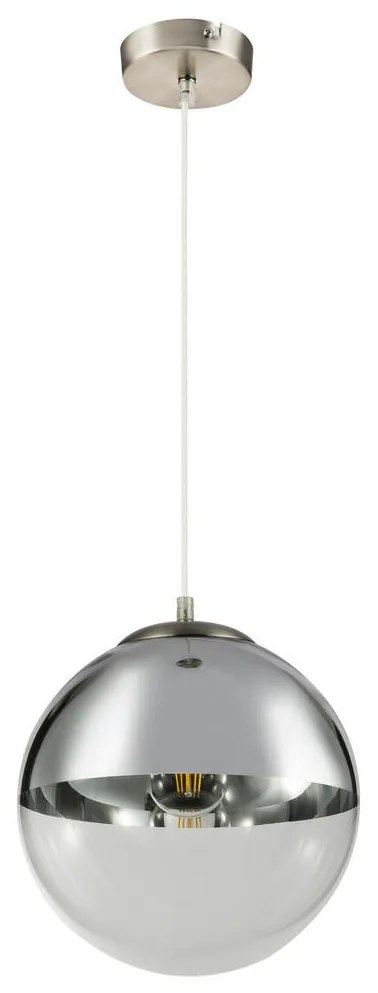 XXXLutz ZÁVĚSNÉ SVÍTIDLO, E27/40 W, 25/120 cm Globo - 004558387601