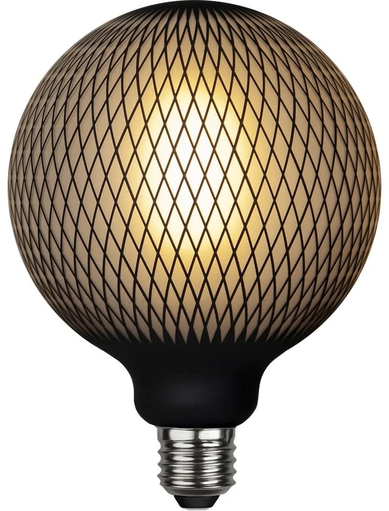 Teplá LED stmívatelná dekorativní žárovka E27, 4 W Graphic Diamond – Star Trading
