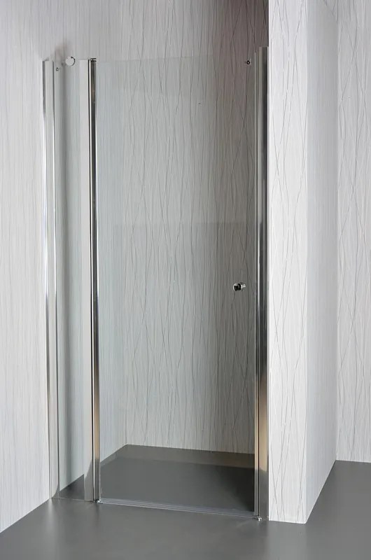 ARTTEC Jednokřídlé sprchové dveře do niky MOON C 3 čiré sklo 96 - 101 x 195 cm XMOO0023
