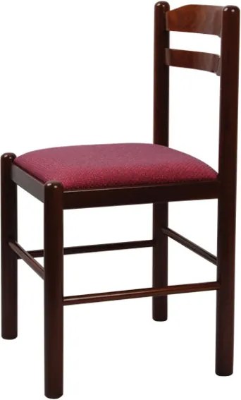 Bradop Židle čalouněná IRMA buková Z27 W - WENGE 245 - CORSIKA-245