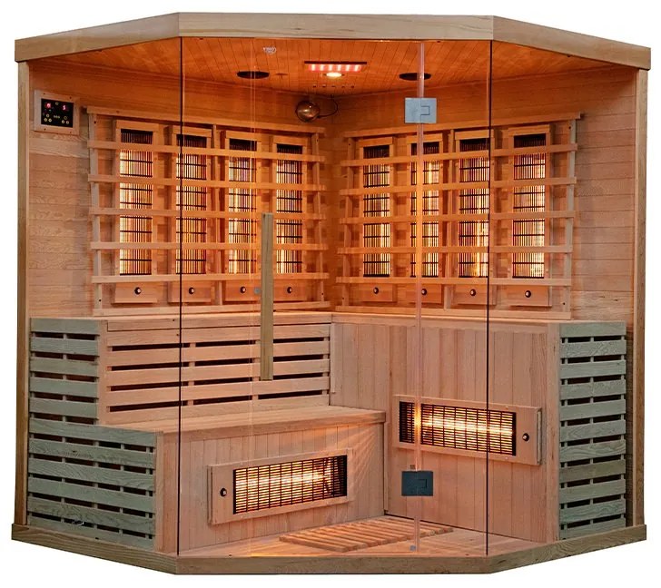 BPS-koupelny Infrasauna Relax  180x180, 5-6 osob