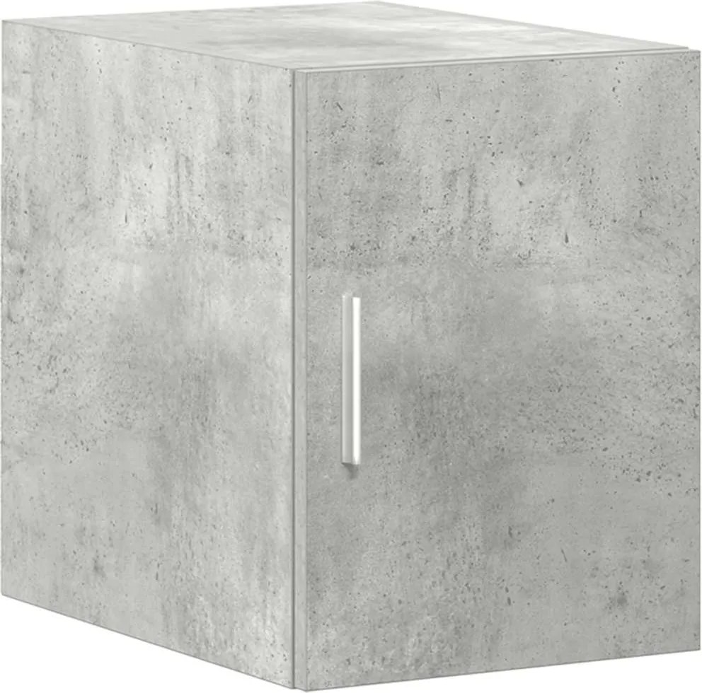 Úložná skříňka betonově šedá 30x42,5x225 cm kompozitní dřevo 3281269