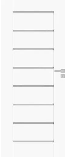 DRE Perma interiérové dveře premium levé 80 cm bílá mat PERMABM80L