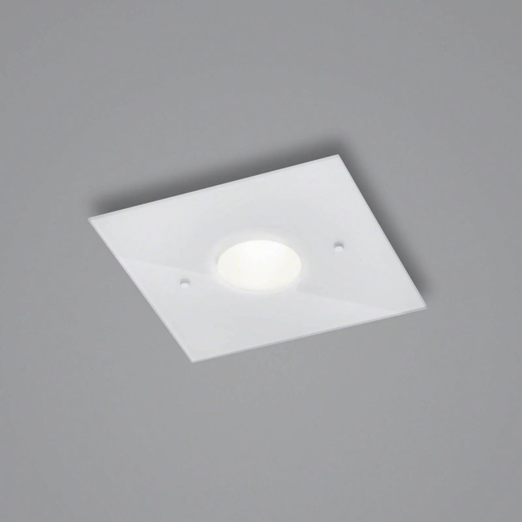 Helestra Nomi LED stropní světlo 23x23cm dim bílá