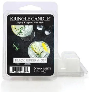 Kringle Candle Black Pepper & Gin Vonný Vosk, 64 g