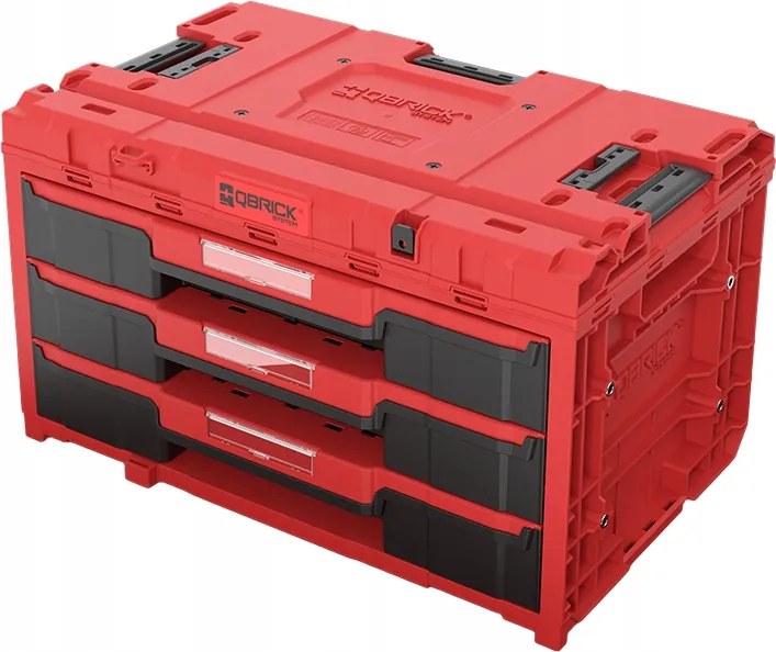 Qbrick System One Drawer 3 Toolbox 2.0 Red Ultra Hd box 9 l 27 l