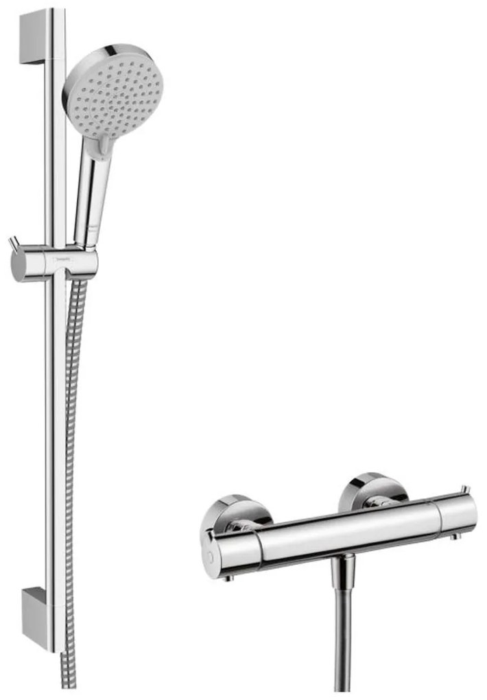 Hansgrohe Vernis Blend - Sprchový set s termostatem, 2 proudy, EcoSmart, chrom 26960000