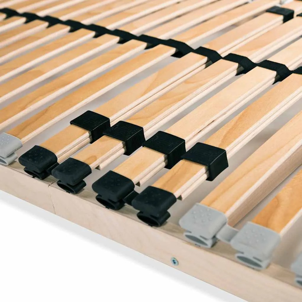 Lamelový rošt postele s 28 lamelami 7 zón 70 x 200 cm 246443