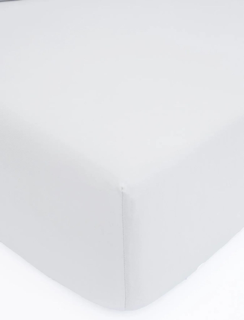 MK Lůžkoviny Jersey prostěradlo Classic 140 x 200 cm – světle šedá