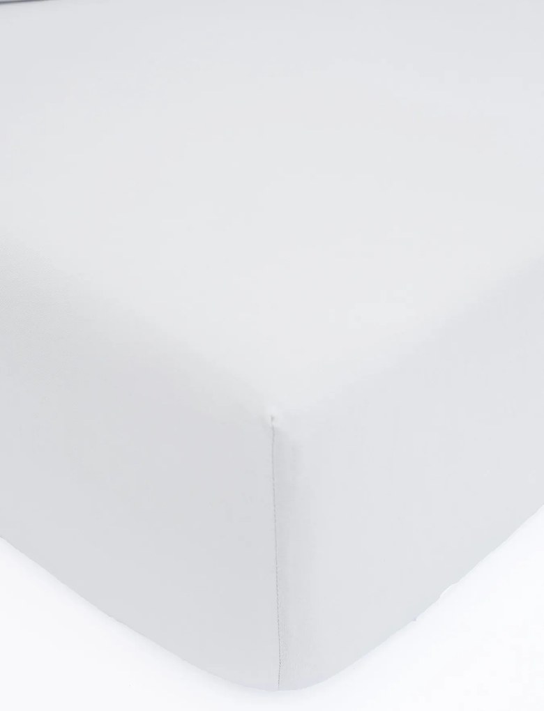 MK Lůžkoviny Jersey prostěradlo Classic 90 x 200 cm – světle šedá