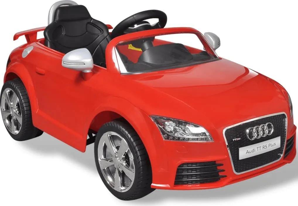 vidaXL Audi TT RS dětské auto s dálkovým ovládáním [10086] Barva: Červená