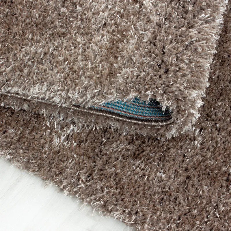 Ayyildiz koberce Kusový koberec Brilliant Shaggy 4200 Taupe - 80x250 cm