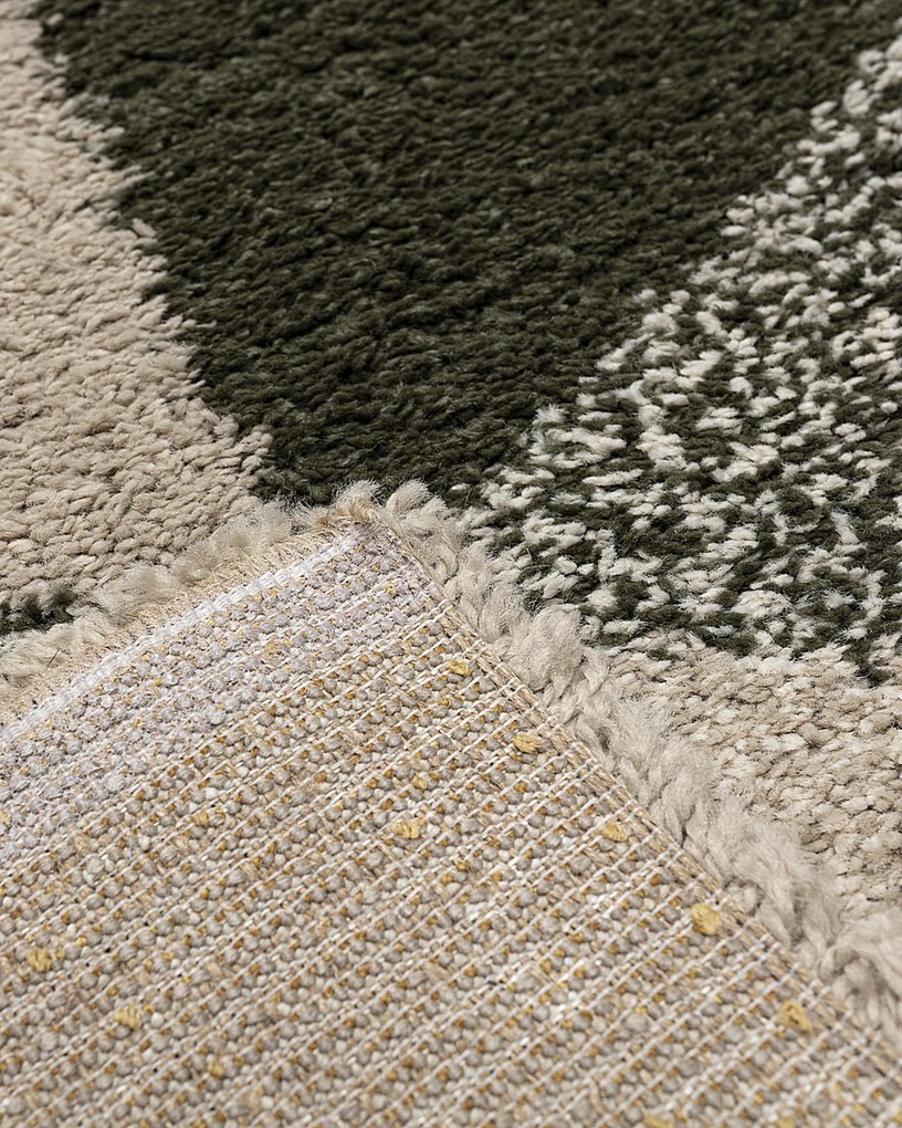 Koberec Royal beige/jungle green 120x170 cm