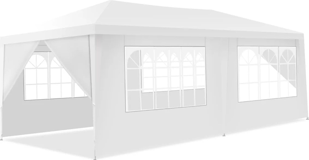 Costway Zahradní pavilon párty stan se 4 odnímatelnými bočními stěnami pavilon
