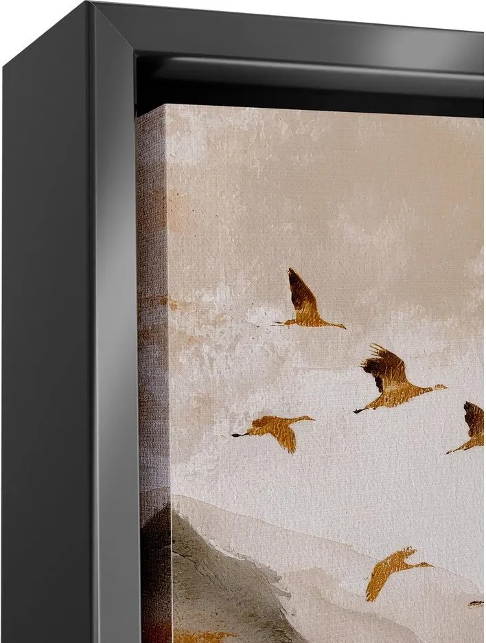 Tištěný obraz s rámem 60x80 cm Golden Peaks II – Styler