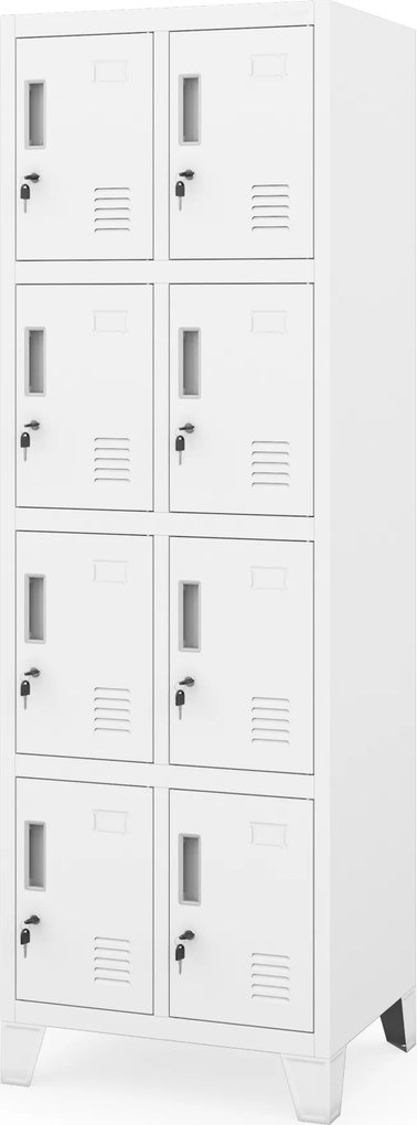 Dvojitá šatní skříňka BHP ROBERT 2 Plus 559 x 1720 x 450 mm